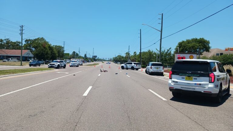 10-Year-Old Pasco County Boy Critically Injured in Hudson Bicycle Crash